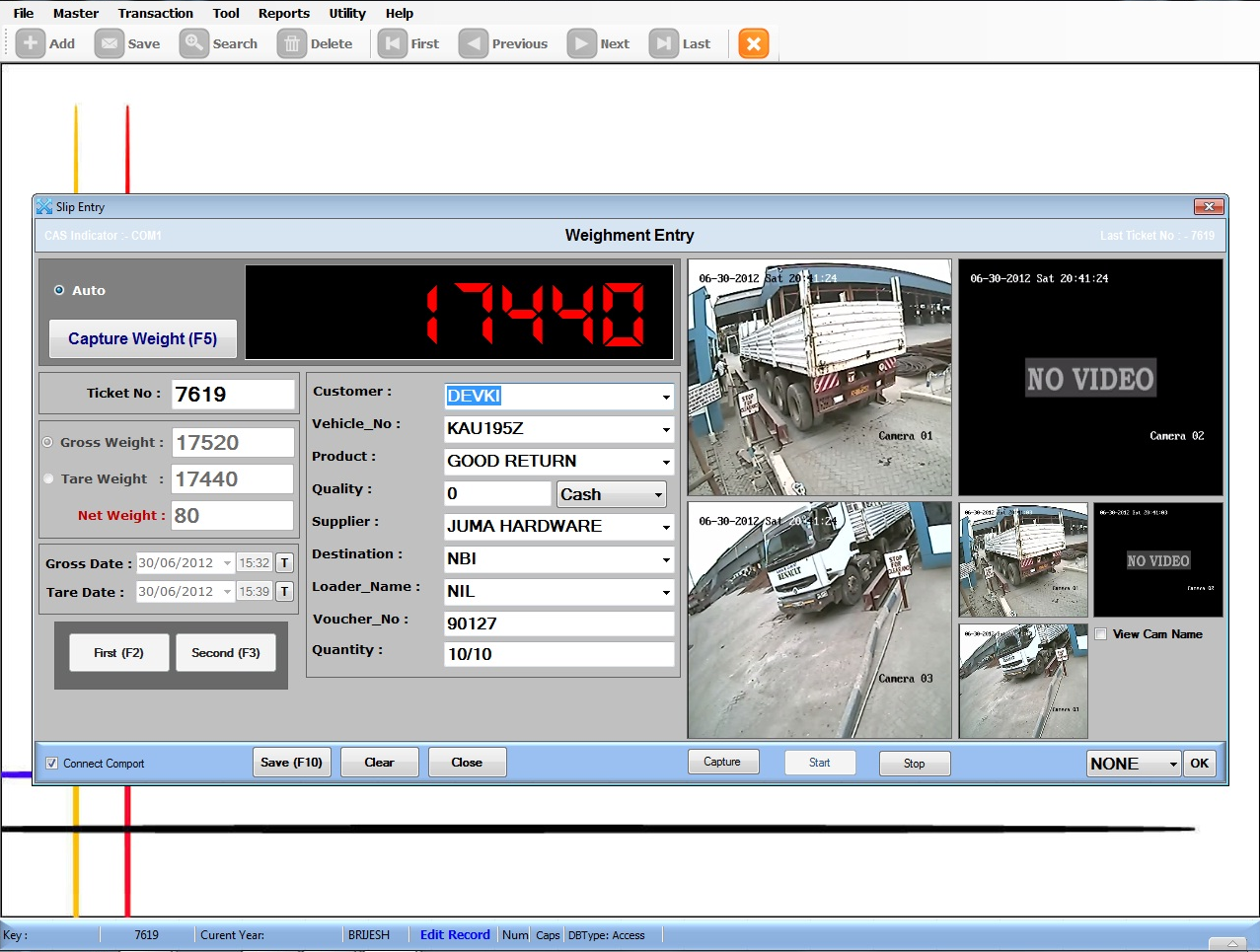 Digital Weighbridge Software System In Kenya | Engsoft Group